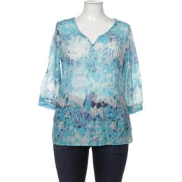 Heine Damen Bluse, blau, Gr. 42