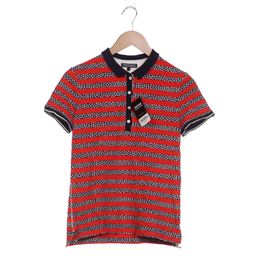 Tommy Hilfiger Damen Poloshirt, rot, Gr. 36