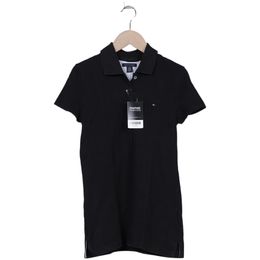 Tommy Hilfiger Damen Poloshirt, schwarz, Gr. 34