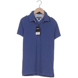 Tommy Hilfiger Damen Poloshirt, blau, Gr. 36