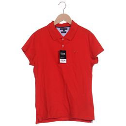 Tommy Hilfiger Damen Poloshirt, rot, Gr. 44