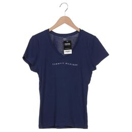 Tommy Hilfiger Damen T-Shirt, blau, Gr. 42