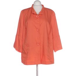 Ulla Popken Damen Jacke, orange, Gr. 56