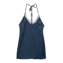 Pull&Bear Pull&Bear Kleid Damen Größe 40 marine