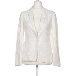 Massimo Dutti Damen Blazer, cremeweiß, Gr. 38