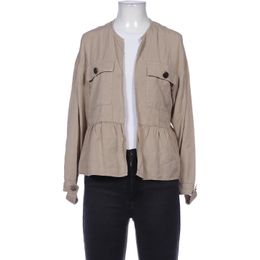 Zara Damen Jacke, beige, Gr. 34