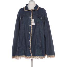 Ulla Popken Damen Jacke, blau, Gr. 58