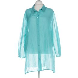 Selection by Ulla Popken Damen Bluse, blau, Gr. 54