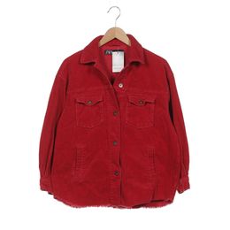 Zara Damen Jacke, rot, Gr. 34