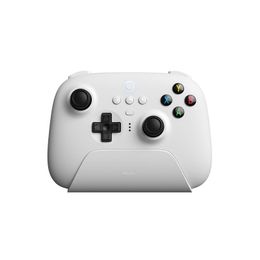 8bitdo Ultimate 2.4G Wireless Controller (Hall Effect) with Charging Dock - White - Controller - Android