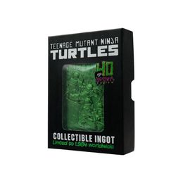 Fanattik - Teenage Mutant Ninja Turtles Limited Edition 40th Anniversary Green Ingot