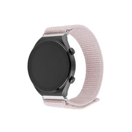 FIXED Nylon Strap for Smartwatch Universal 22mm RoseGold