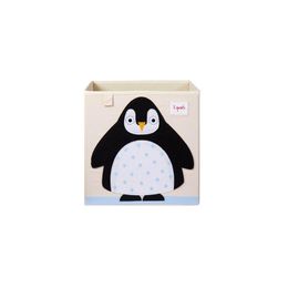 3 Sprouts Storage Box - Black Penguin