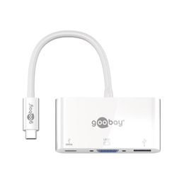 PRO USB C with Power Delivery to VGA/USB C PD adapter