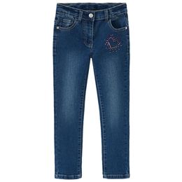 Topolino Mädchen Skinny-Jeans mit Pailletten