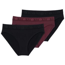 Yigga 3 Mädchen Seamless-Slips mit Spitze