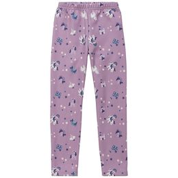 Topolino Mädchen Thermo-Leggings mit Allover-Print