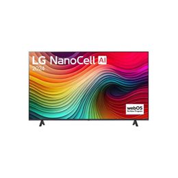 LG 50" Flachbild TV 50NANO82T6B Nano82 Series - 50" LED-backlit LCD TV - 4K LED 4K