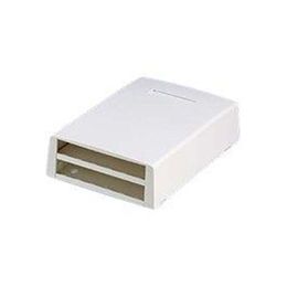 Panduit Surface mount box 12 port multimedia white