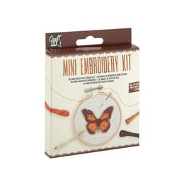 Creative Craft Group Craft ID - Mini embroidery kit - Butterfly (CR1710