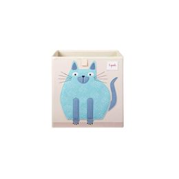 3 Sprouts Storage Box - Blue Cat