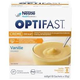 OPTIFAST Creme Vanille 8X55 g