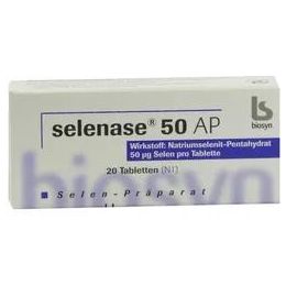 Selenase 50 AP Tabletten 20 St