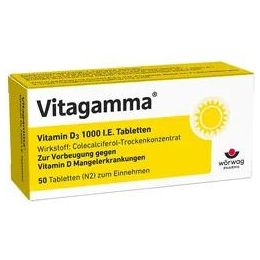 WÖRWAG PHARMA Vitagamma D3 1000I.E. 50 St