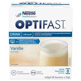 OPTIFAST Drink Vanille 8X55 g