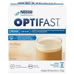 OPTIFAST Drink Kaffee 8X55 g