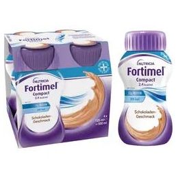 Fortimel Compact 2.4 kcal/ml Trinknahrung Schokolade 4X125 ml