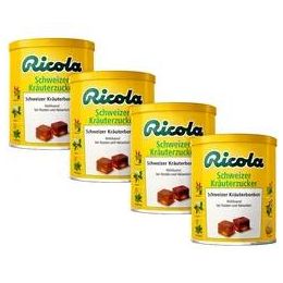 Queisser Ricola Schweizer Kräuterzucker m Zucker 4X250 g