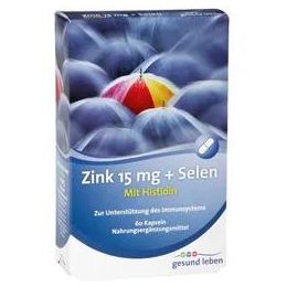 Gesund Leben Zink 15 mg+Selen Kapseln 60 St