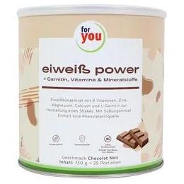 for you eHealth Eiweiß Power Chocolate Noir 750 g