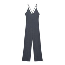 Pull&Bear Pull&Bear Jumpsuit Damen Gr&ouml;&szlig;e XL dunkelgrau