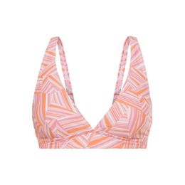 LSCN by LASCANA Bikinitop 'Lisa' Damen Größe 90 orange / rosa / altrosa / weiß