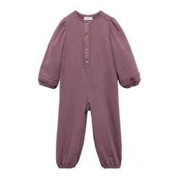 Mango Kids Overall 'Monkey' Mädchen Größe 98 pflaume