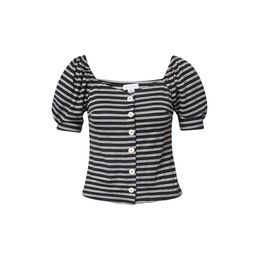 Warehouse Bluse Damen Größe L schwarz / weiß