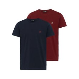 Cool Hill Shirt Herren Gr&ouml;&szlig;e M navy / rot