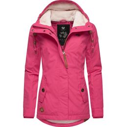 Ragwear Winter Jacket 'Monade' female Pink size 4XL
