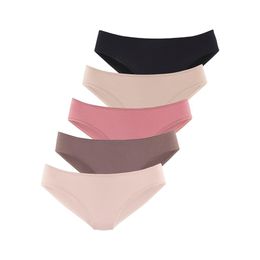 Lascana Slip Damen Größe XS nude / braun / hellpink / schwarz