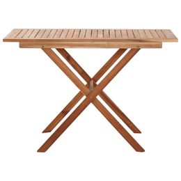 vidaXL Gartentisch 110x67x74 cm Massivholz Akazie