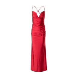 UNIQUE Kleid Damen Größe 38 rot Winterkleid
