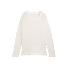 Tom Tailor Denim Pullover Damen Gr&ouml;&szlig;e M offwhite