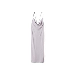 Mango Kleid 'Longui' Damen Größe 36 pastelllila / silber Winterkleid