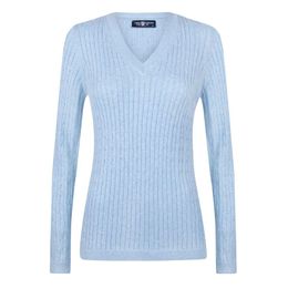 Jimmy Sanders Pullover Damen Gr&ouml;&szlig;e L hellblau
