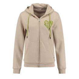 Key Largo Zip-Up Hoodie ' SWEET APPLE ' female Beige size L