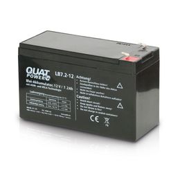 QUATPower Blei-Akkumulator LB7.2-12, 12 V-/7,2 Ah