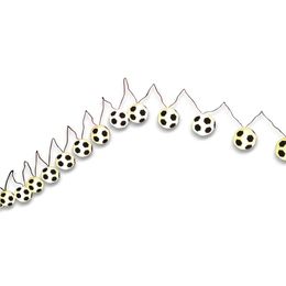 LED-Sommerlichterkette, Lampions, XXL, Fu&szlig;ball