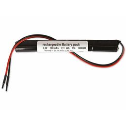 Q-BATTERIES Akku-Pack, 4,8 V, 500mAh